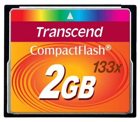 2gb Transcend Compactflash 133x Speed Flash Memory Card 2gb Transcend Compactflash 133x Speed Flash Memory Card