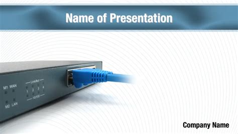 Internet Router PowerPoint Templates Internet Router PowerPoint Backgrounds Templates For