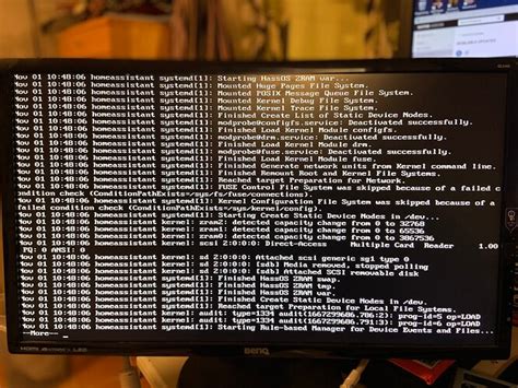 Installing HomeAssistant OS On Desktop PC With X86 64 IMG Stuck With Waiting For The Home