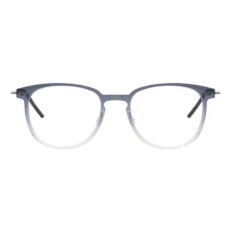 Square Blue Gray Eyeglasses Glasses Online Prescription Glasses