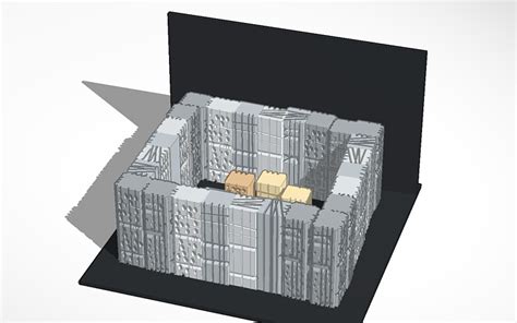 3d Design Ancient Wall Tinkercad
