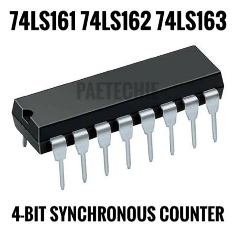 74ls161 74ls162 74ls163 74161 74162 74163 4 Bit Syncronous Counter Ic