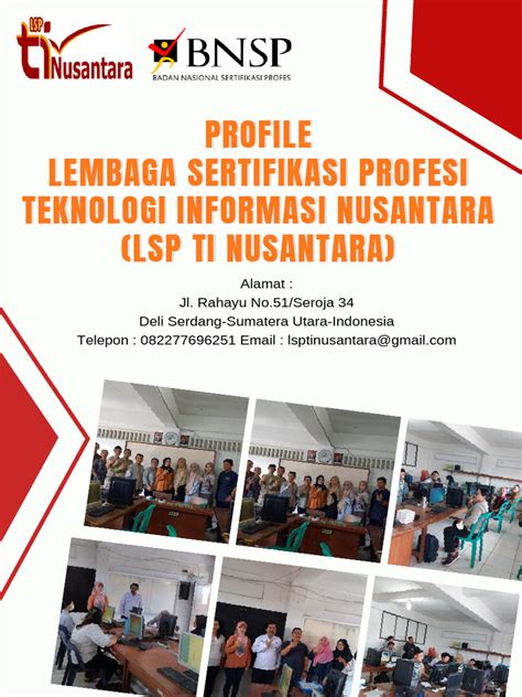Company Profile Lsp Ti Nusantara Pdf