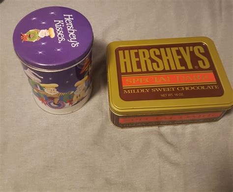 Vintage Hershey Hershey Tins Chocolate Tin Tinzls Metal Tins