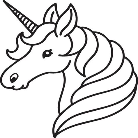 Page 11 Cute Unicorn Coloring Page Vector Art Icons And Graphics