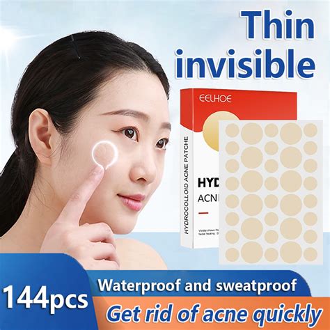 Waterproof And SweatproofPimple Patch 144pcs 36 4 Suck Pus Paste And Make It Invisible