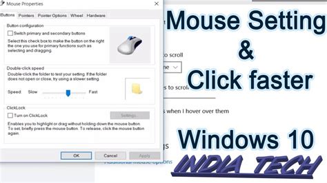How To Change Your Mouse Speed In Windows 7 How To Change Mouse