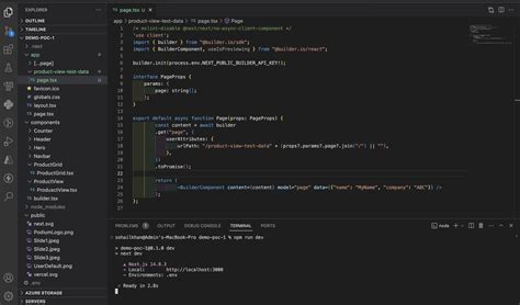 The Localhost3000 Server Stops Upon Refreshing A New Page In Builder Or Localhost3000 Cms