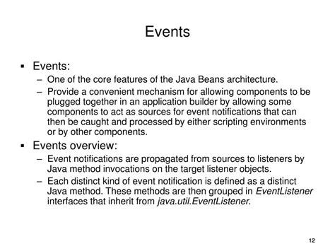 Ppt Java Beans Basics Powerpoint Presentation Free Download Id1430971