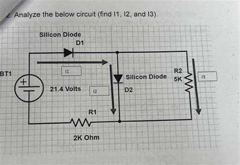 Solved Analyze The Below Circuit Find And Chegg