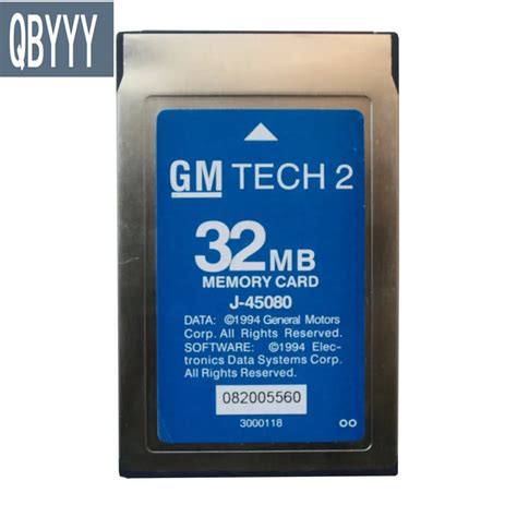 QBYYY Tech2 Memory Card Vetronix Tech2 Software GMtech 2 32mb Card For ISUZU For Suzuki Opel