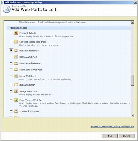 deploying a custom webpart to sharepoint codeproject