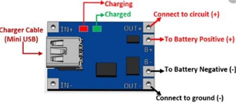 Tp4056 Lithium Battery Charging Module Pinout Examples Applications