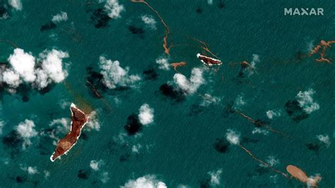 Tonga Eruption Images Show Island Covered In Ash From Hunga Tonga