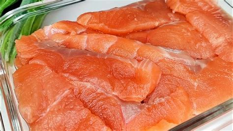 🍣🌿🍣Вечером готовим утром едим 💯 Малосольная красная рыба без воды в масле🌿 Youtube