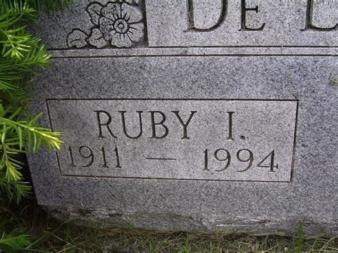 Ruby Irene Brown Delong 1911 1994 Find A Grave Memorial