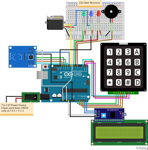 Rfid And Keypad Based Door Lock Using Arduino