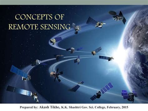 Basics Of Remote Sensing Pptx Physics Science