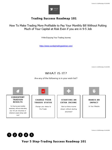 1your Trading Success Roadmap Pdf