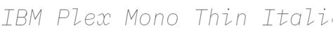 IBM Plex Mono Font By IBM Free Download Fontsc