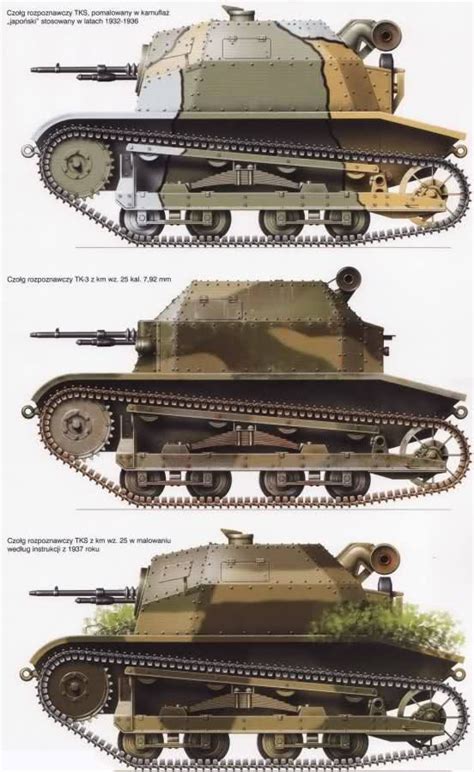 Polish Tsk Tankette Poland Ww2 Invasion Of Poland Army Vehicles