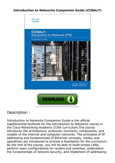 PDF Introduction To Networks Companion Guide CCNAv