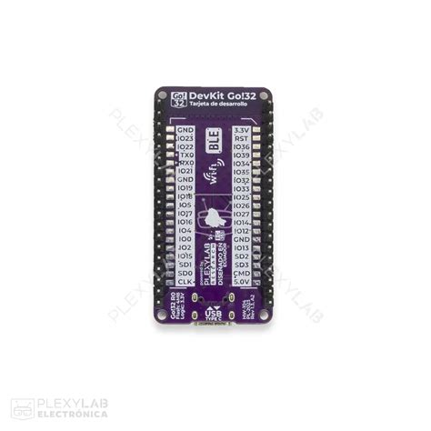 módulo esp32 go 32 con wifi bluetooth y usb tipo c de 38 pines esp32 wroom 32 plexylab