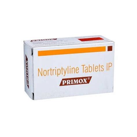 Primox Nortriptyline Tablets 25 Mg At ₹ 500 Box Nagpur Id 2852404105062
