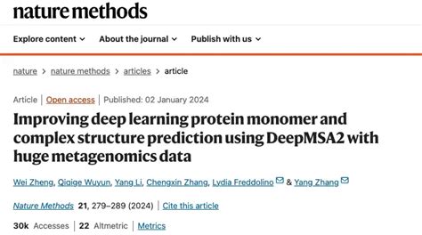 新加坡国立大学张阳团队开发第二代 Rna 结构预测算法，多项基准测试超越 Sota 超神经hyperai Segmentfault 思否