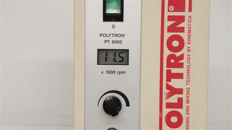 Kinematica Ag Polytron Pt 6000 Homogenizer With Stand