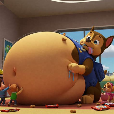 Chase Fat Belly Expansion By Sadhaizz On Deviantart