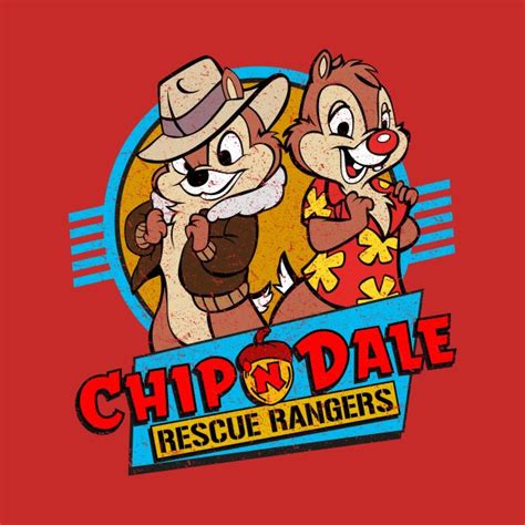 Chip And Dale Rescue Rangers T Shirt Sold By Erik Christensen Sku