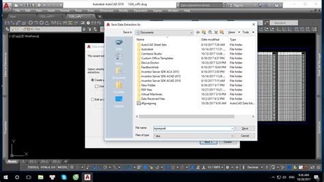 Hướng Dẫn Sử Dụng Data Extraction Trong Autocad
