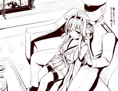Uni8 Admiral Kancolle Hiei Kancolle Kongou Kancolle Kantai