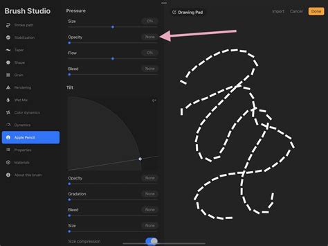 How To Make A Dashed Line In Procreate Ebb And Flow Creative Co
