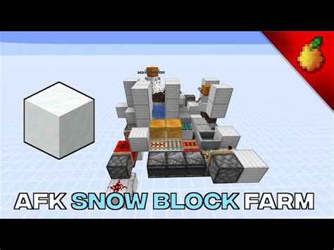 Minecraft Snow Block