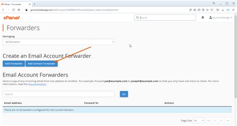 How To Create Email Forwarders For Your Account In Cpanel