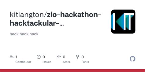 Github Kitlangton Zio Hackathon Hacktackular Introduction Hack Hack Hack