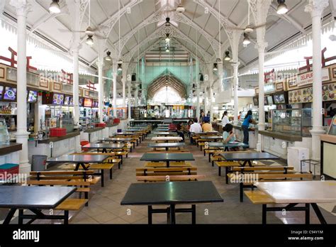 Lau Pa Sat Food Center Banque De Photographies Et Dimages à Haute