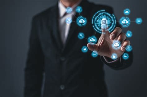 사람은 Ai Chipnew 기술 Bigdata 및 비즈니스 프로세스 전략 고객 서비스 관리를 터치합니다 디지털 트랜스포메이션 변경 관리 사물 인터넷 클라우드 컴퓨팅 Ai