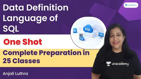 Data Definition Language Of Sql Day 7 Complete Preparation In 25 Classes Anjali Luthra