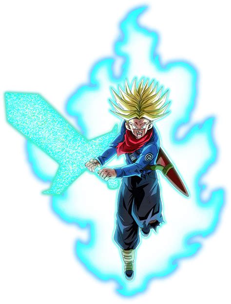Ssj2 Future Trunks Render Dokkan Battle By Zanninrenders On Deviantart