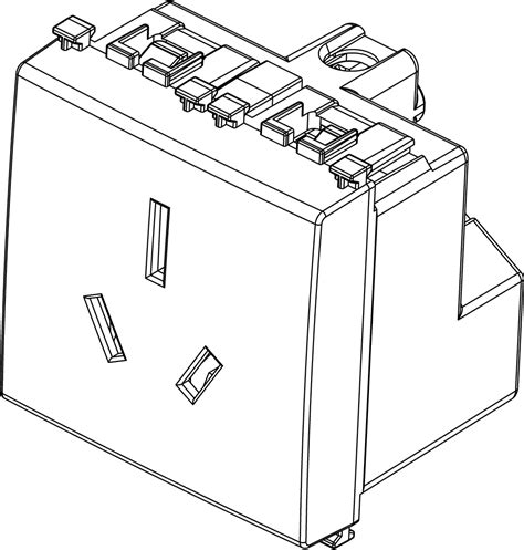 Product Catalogue Other Standards Socket Outlets 2p E 15a Australian Sicury Outlet White
