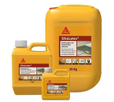 น้ำยาประสานคอนกรีต Sika Latex ลาเท็กซ์ 061 091 5588