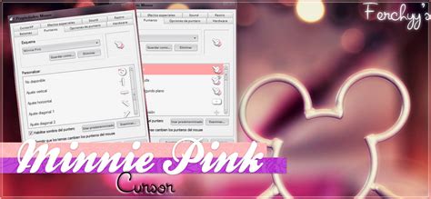 Cursor Minnie Pink By Feerchyys On Deviantart