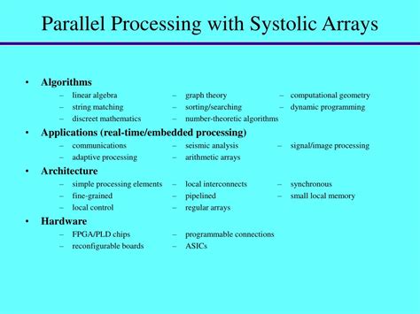 PPT Automatic Generation Of Systolic Array Designs For Reconfigurable