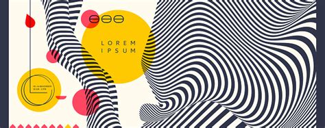 착시와 흑백 배경 패턴은 브로셔 연례 보고서 잡지 포스터 프리젠 테이션 전단지 및 배너템플릿으로 사용할 수 있습니다 3d 벡터 그림입니다 3차원 형태에 대한 스톡 벡터 아트