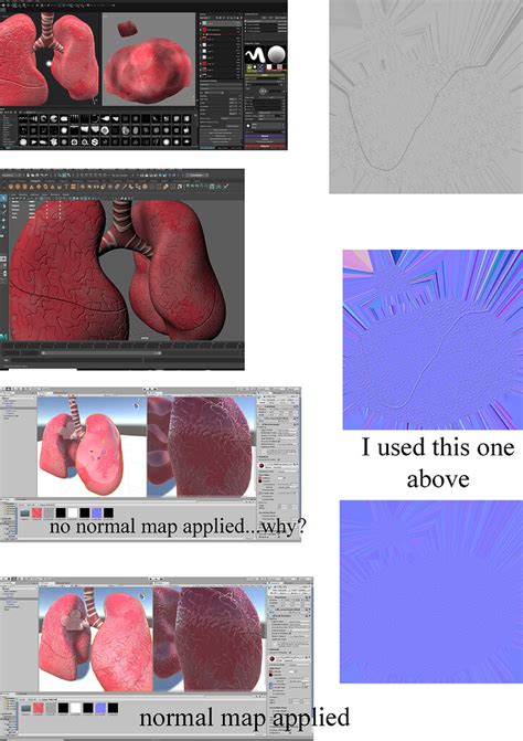 Is Unity Not Displaying My Heightnormal Maps Correctly Or Is It My Own