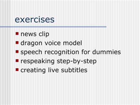 Respeaking Based Real Time Subtitling Ppt
