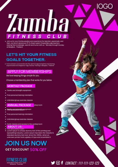 Zumba Flyer Ideas